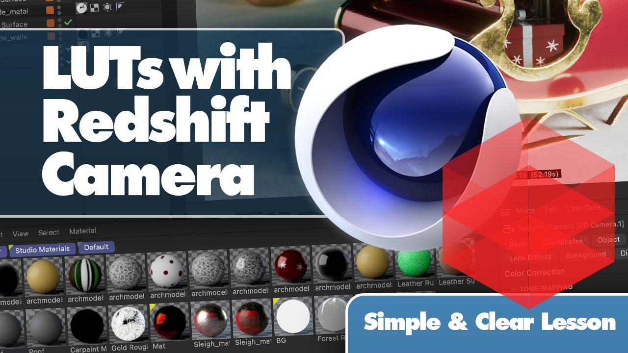 LUTs from within the Redshift Camera - YouTube