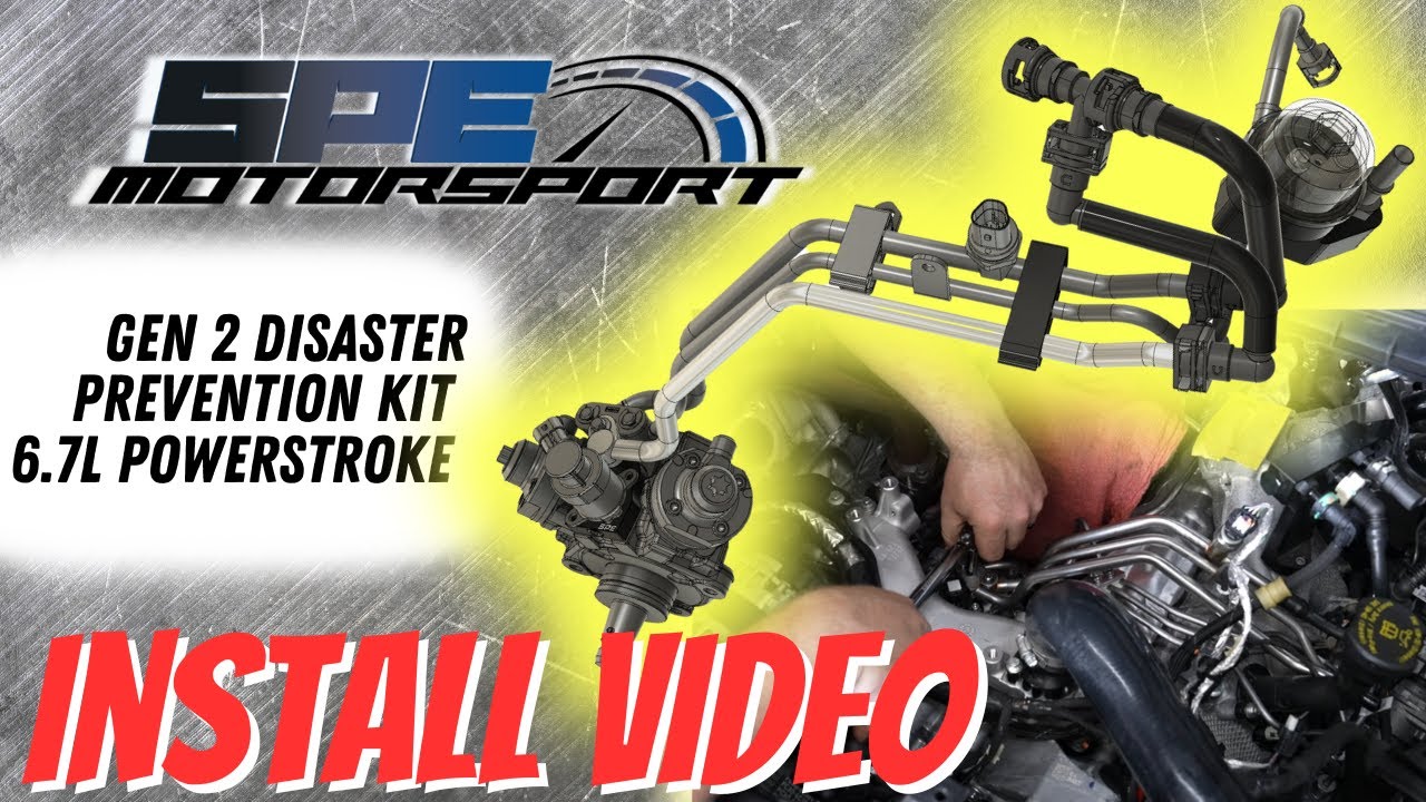 SPE Motorsport Generation 2 6.7 Powerstroke disaster prevention kit ...