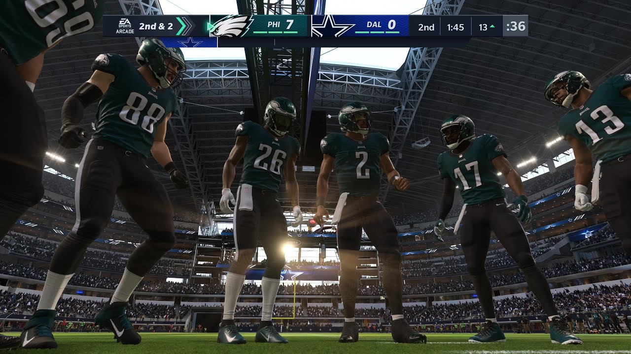 Madden NFL 21 Next-Gen Eagles vs Cowboys Week 16 - YouTube