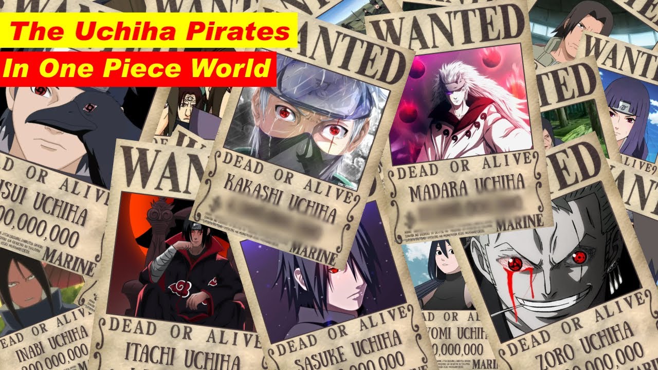 If Uchiha Clan Members Had Bounties In One Piece l What If The Uchiha ...