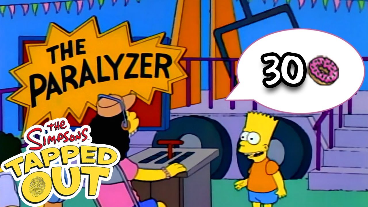 The Simpsons: Tapped Out - The Paralyzer - YouTube