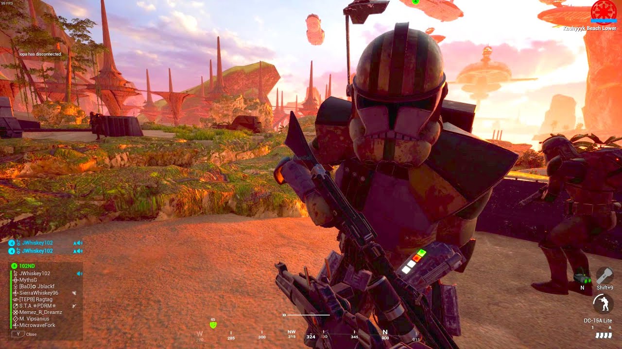 Ultimate Star Wars: Battlefront Game | Galactic Contention Kashyyyk [4K ...