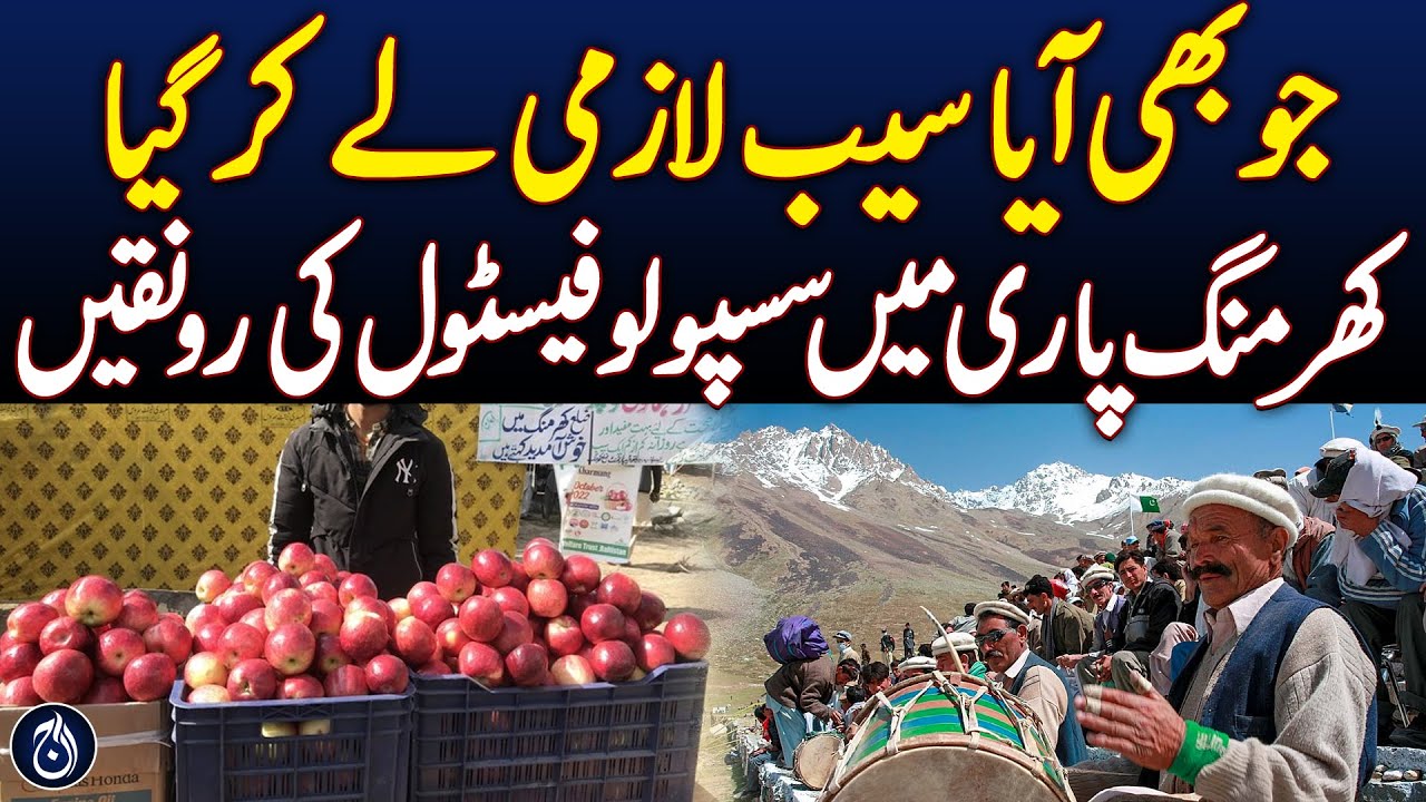 Colorful Saspolo Apple Festival Brings Life to Kharmang Valley ...