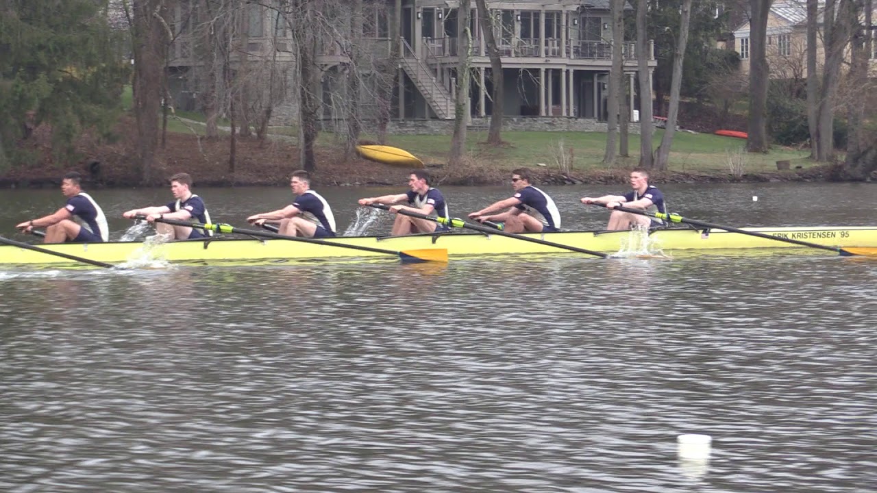 Princeton Heavyweight Rowing 5th 8+ vs. Navy - YouTube