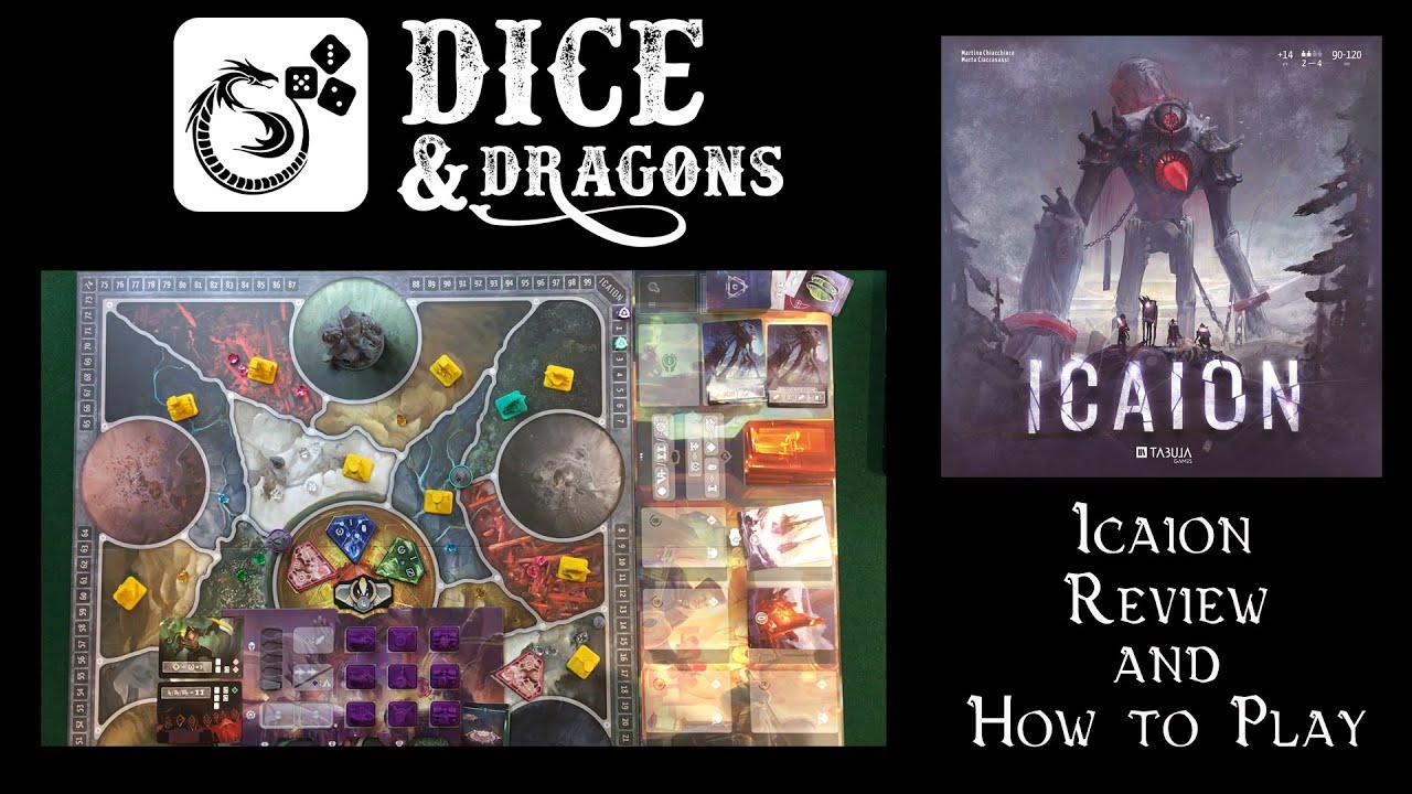 Dice and Dragons - Icaion Review and How to Play - YouTube