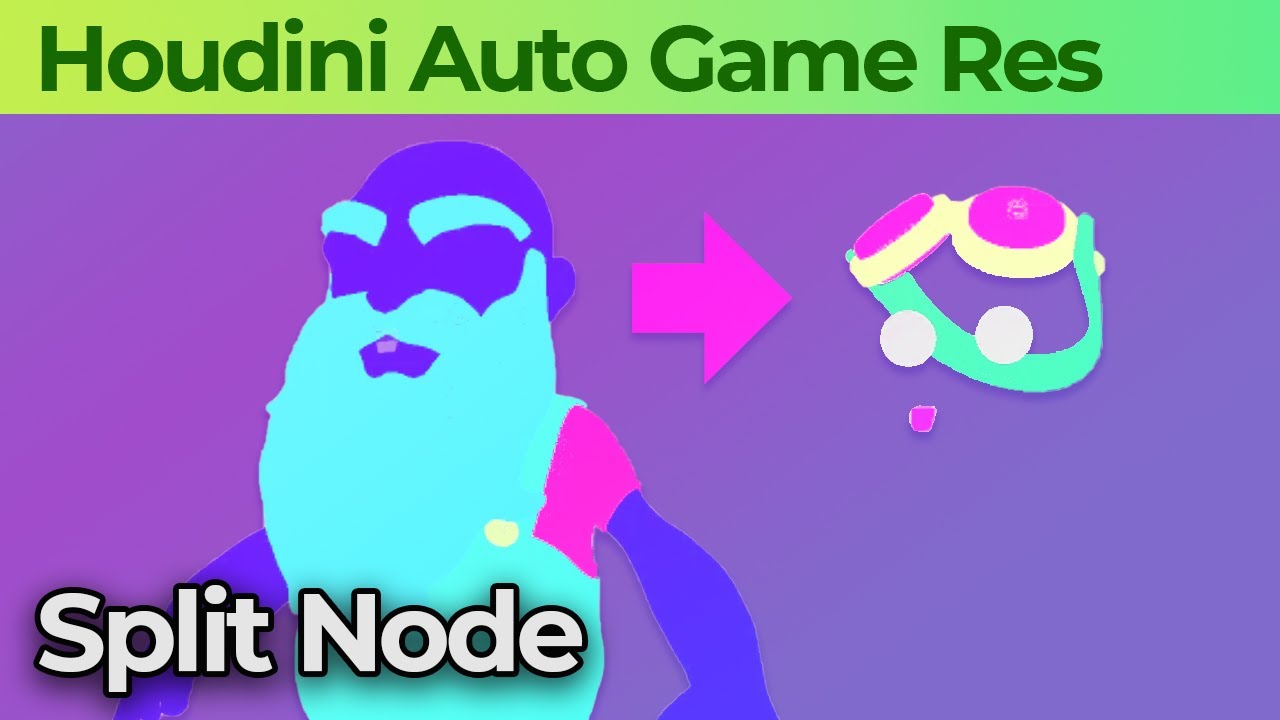 003 Houdini Split Node - YouTube