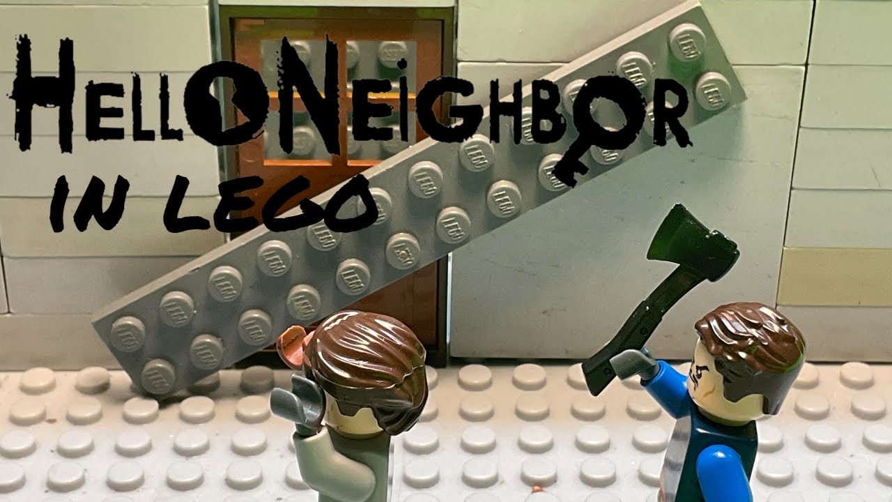 hello neighbor in lego part 1 - YouTube