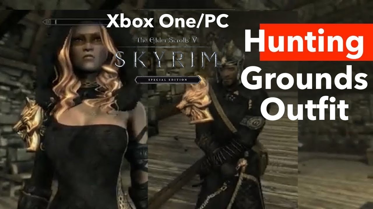 Skyrim SE Xbox One/PC Mods|Hunting Grounds Outfit - YouTube