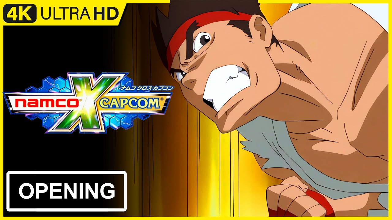 Namco X Capcom Opening [4K 60FPS Remastered] - YouTube