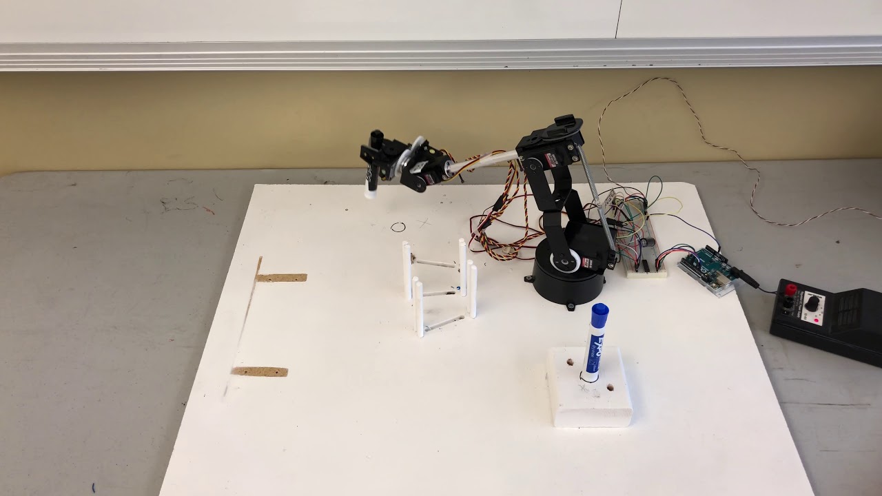 Robotic Armature (Moving Markers) - YouTube