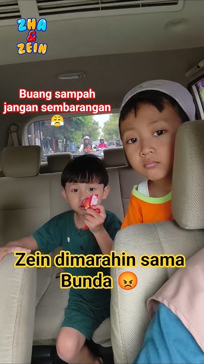 Zein dimarahin sama Bunda 😤 #zhazeinfamily #zhafranzein - YouTube