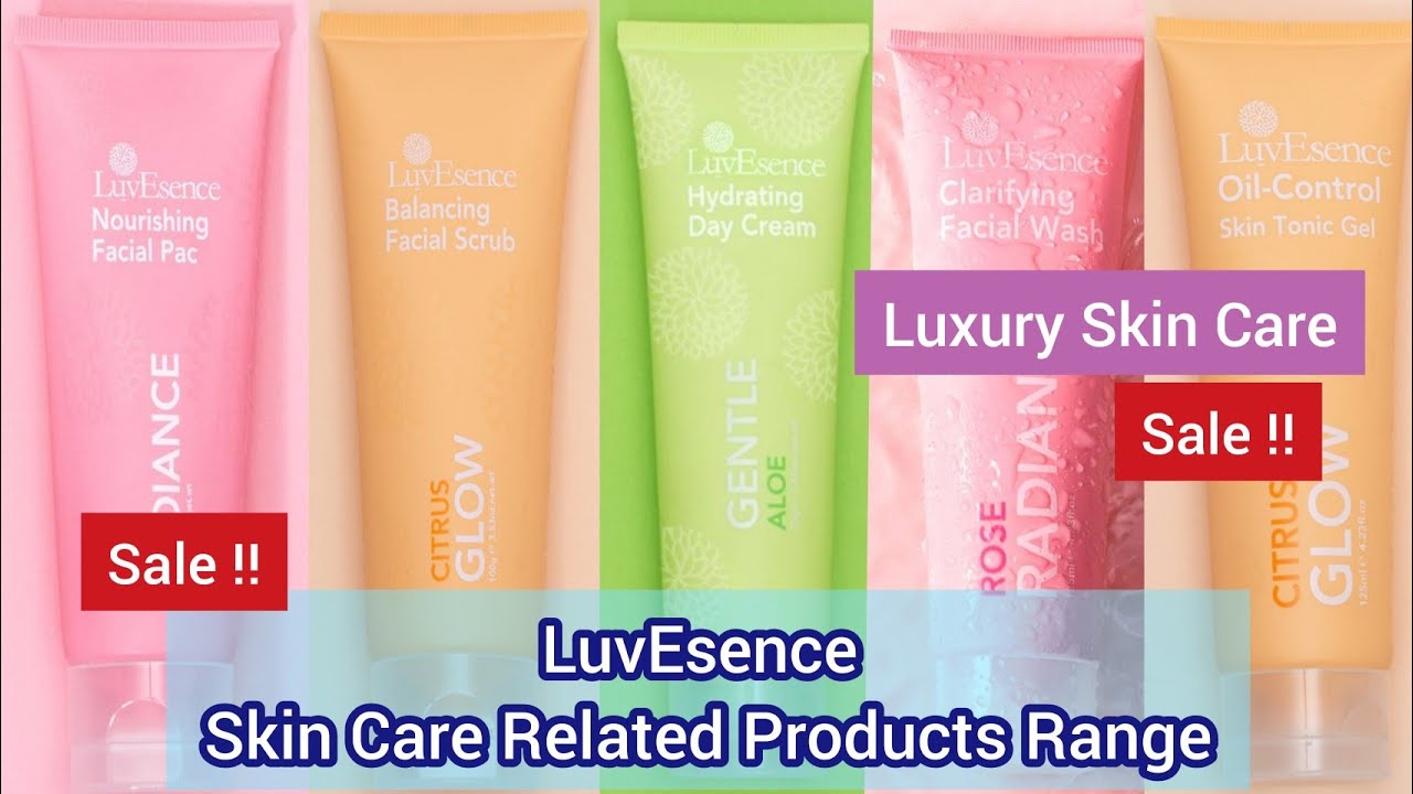 LuvEsence Skin Care Products Range| Skincare | Glow Skin with LuvEsence ...
