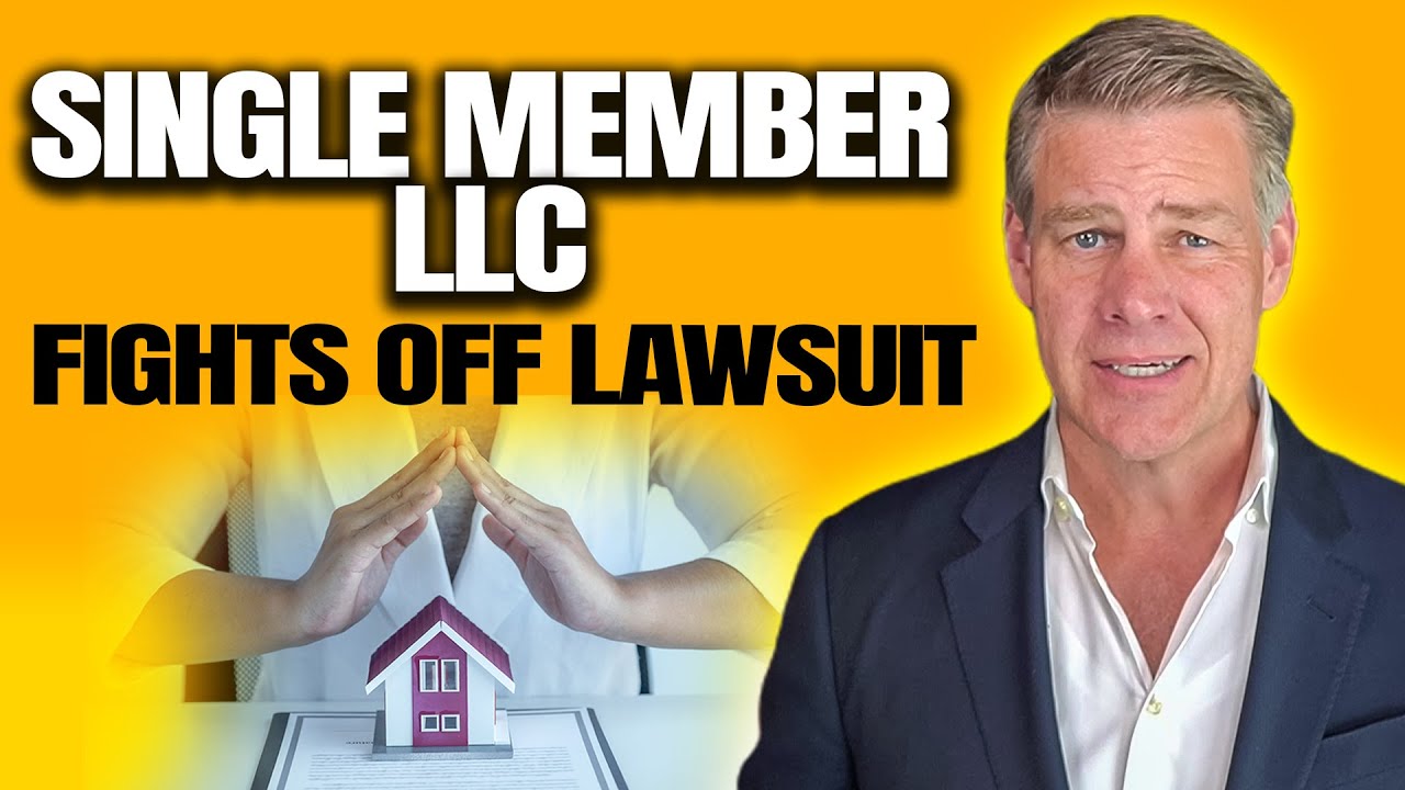 The True Story of How A Single Member LLC Fought Off A Lawsuit - YouTube