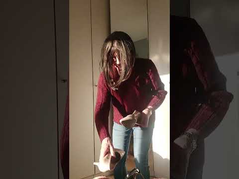 Changing clothes in my dress room !...