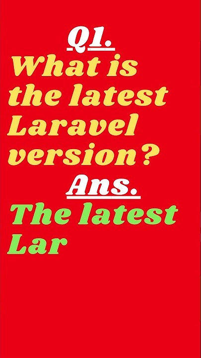 Laravel interview Question and Answer | Laravel interview question & Answer | Laravel basic ...