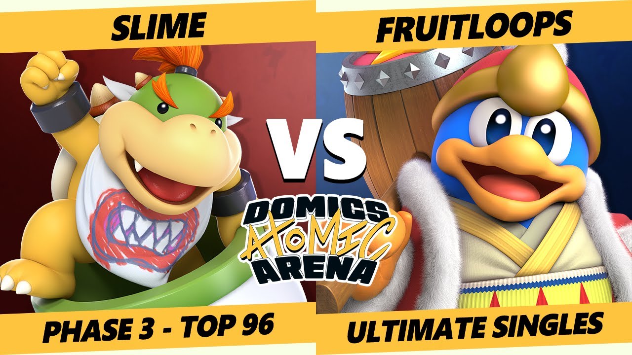Domics Atomic Arena SSBU - GG Slime (Bowser Jr ) Vs BC | Fruitloops ...
