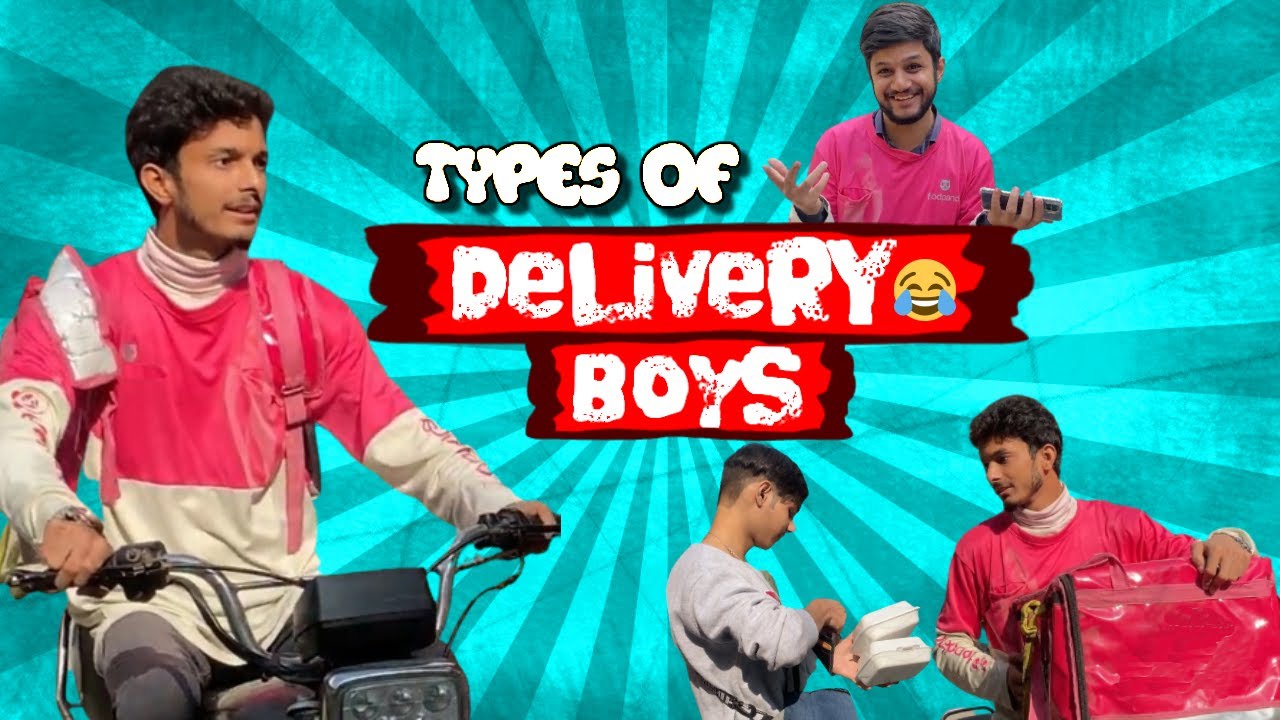 Types of Delivery Boys | Funny Comedy Skit | Freak Twins - YouTube