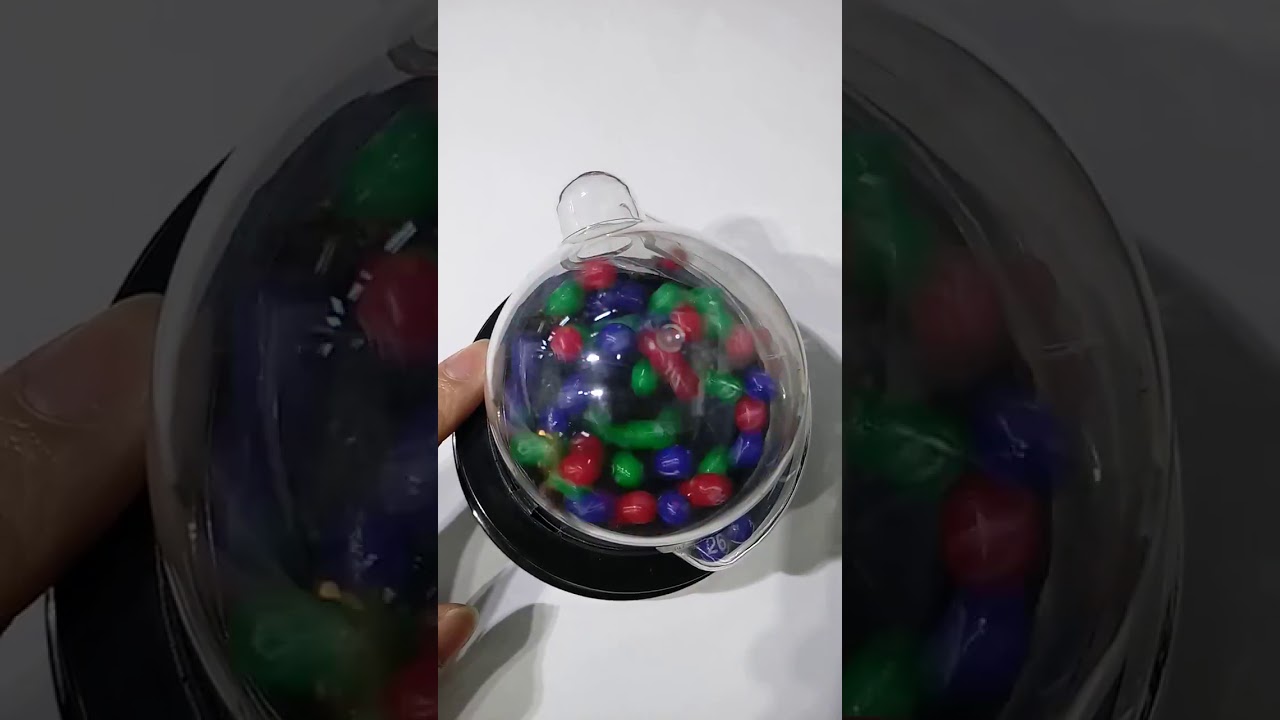 迷你電動六合彩攪珠機 Mini Mark Six Lottery Machine - YouTube