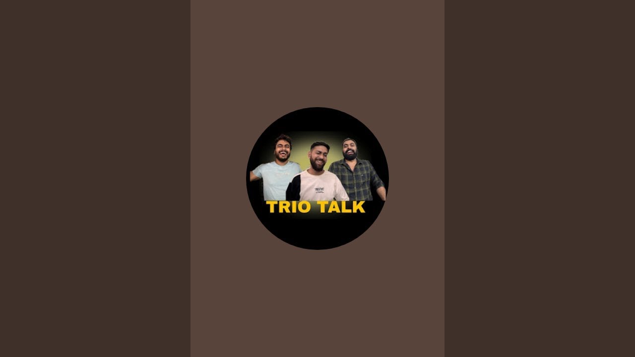Trio Talk is live - YouTube