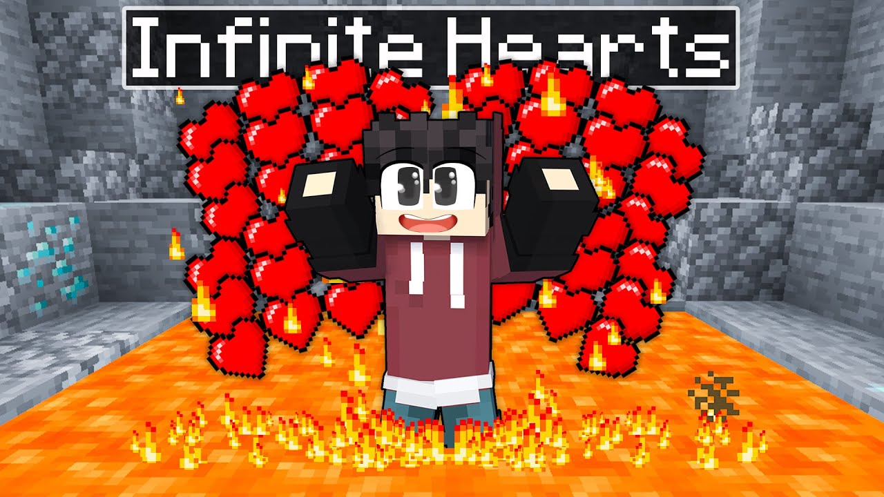 Wetzkie Has Infinite Heart in Minecraft! - YouTube