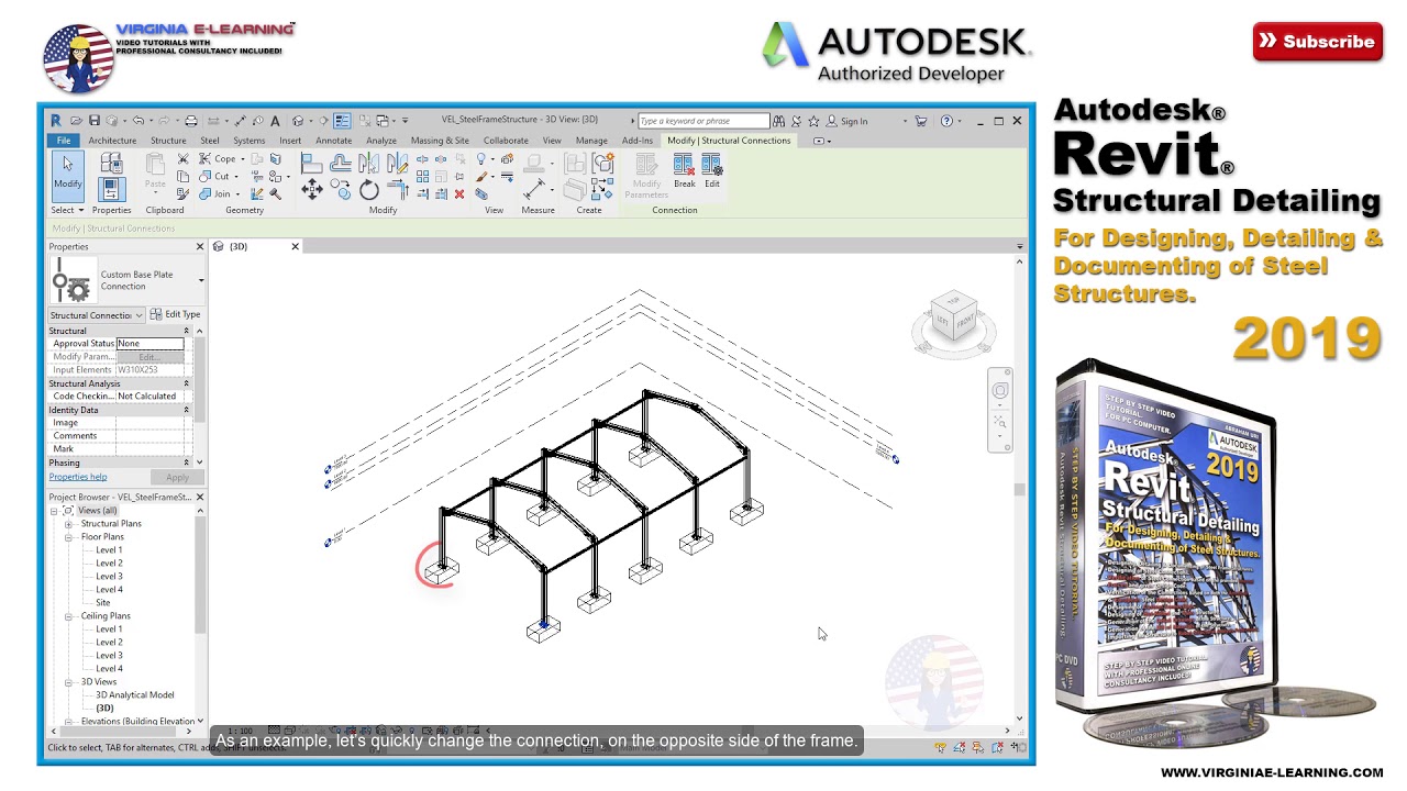 Revit Structural Detailing 2019 Tutorial | Lesson 08 | Custom ...