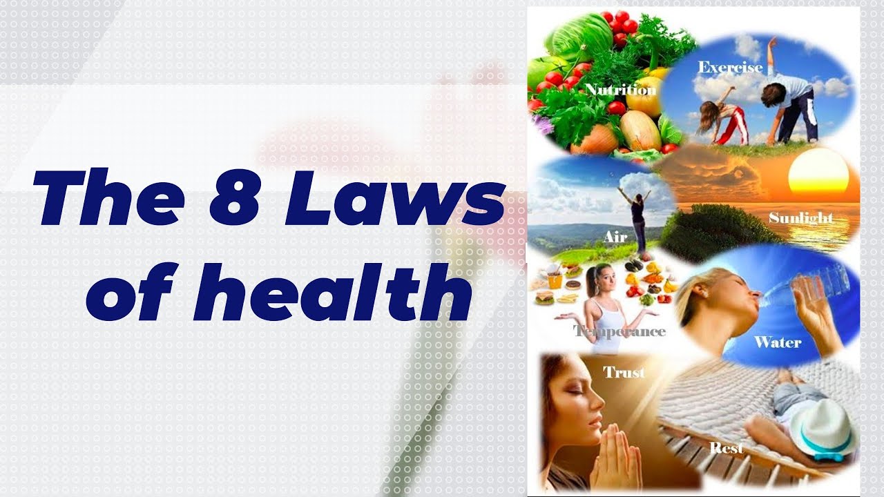 The 8 Laws Of Health YouTube The 8 Laws Of Health YouTube