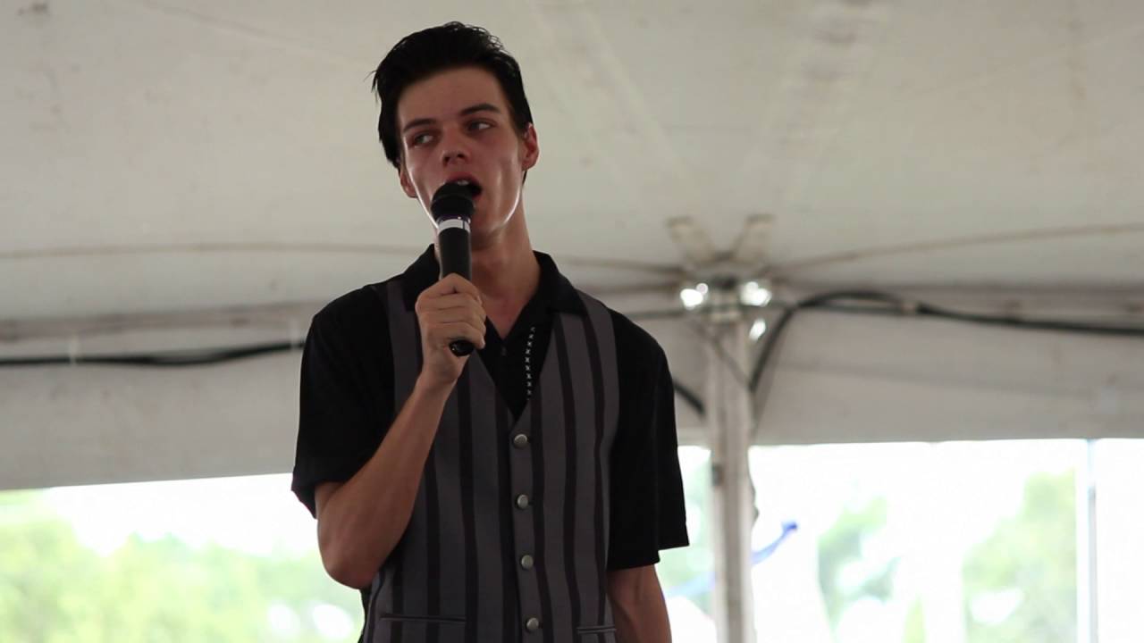 Alex Swindle sings 'Any Day Now' Elvis Week 2016 - YouTube
