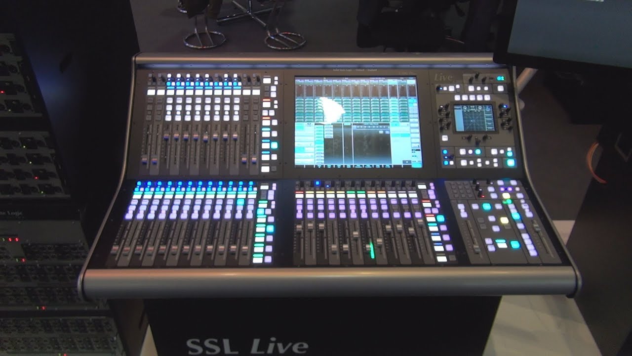 Solid State Logic SSL Live. L500 Plus Large Scale Production Powerhouse ...