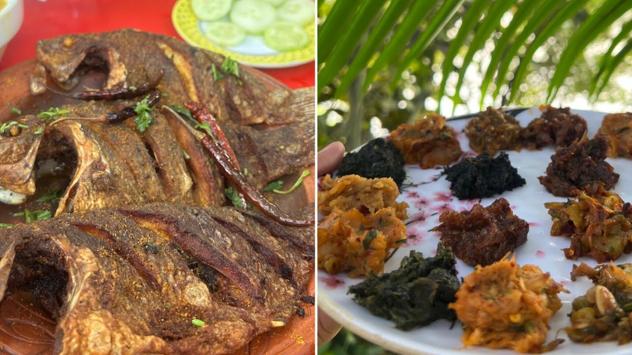 আশুলিয়া মাএ ১০০ টাকায় এত ভর্তা ভাত কোথায় পাবেন / Bd blogger Ahysa ...
