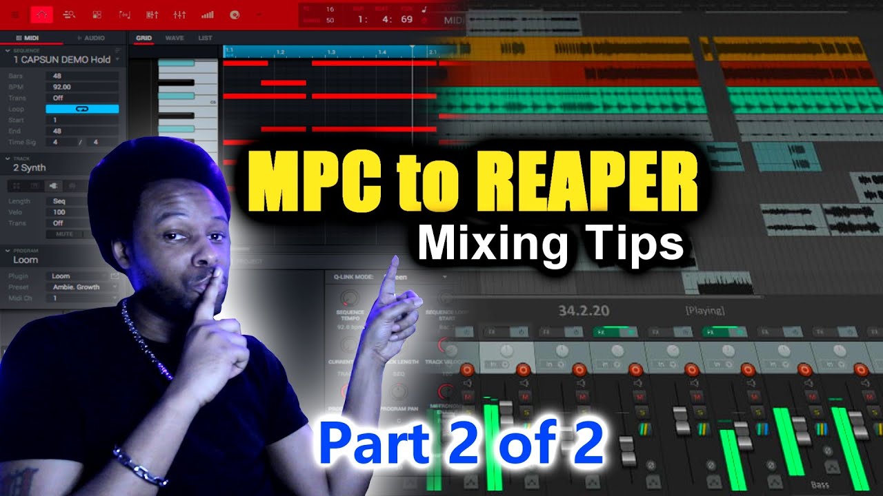 MIXING BEATS - DO THIS FIRST - Mixing with Reaper DAW from MPC Software ...