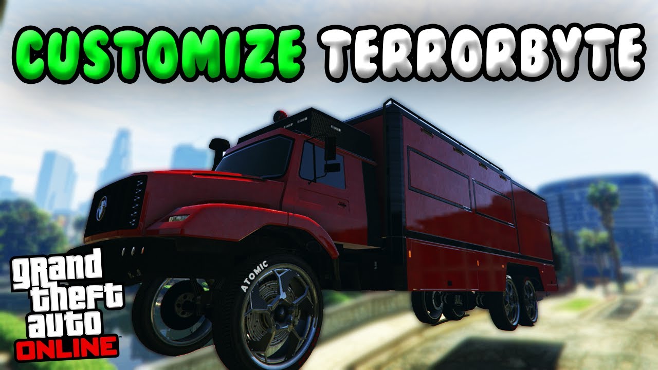 How to FULLY Customize the Terrorbyte in GTA Online - YouTube