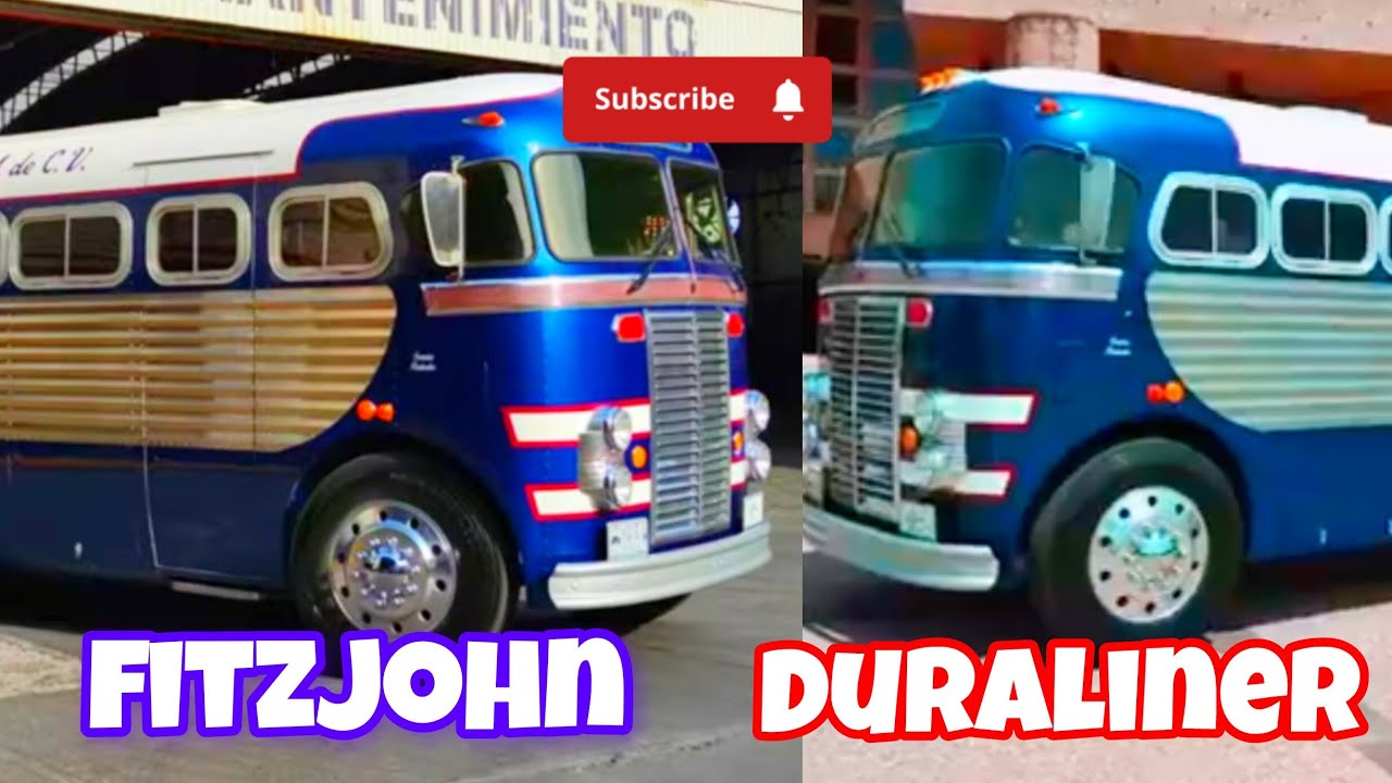 Fitzjohn- Duraliner, modelo de los poco conocidos autobuses americanos ...
