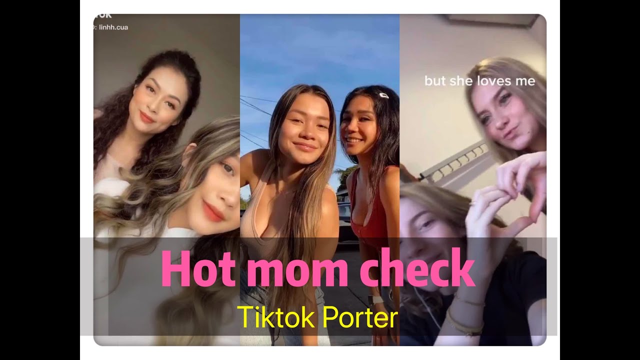 Tiktok hot mom check challenges Compilation 2020 ----Tiktok Porter ...