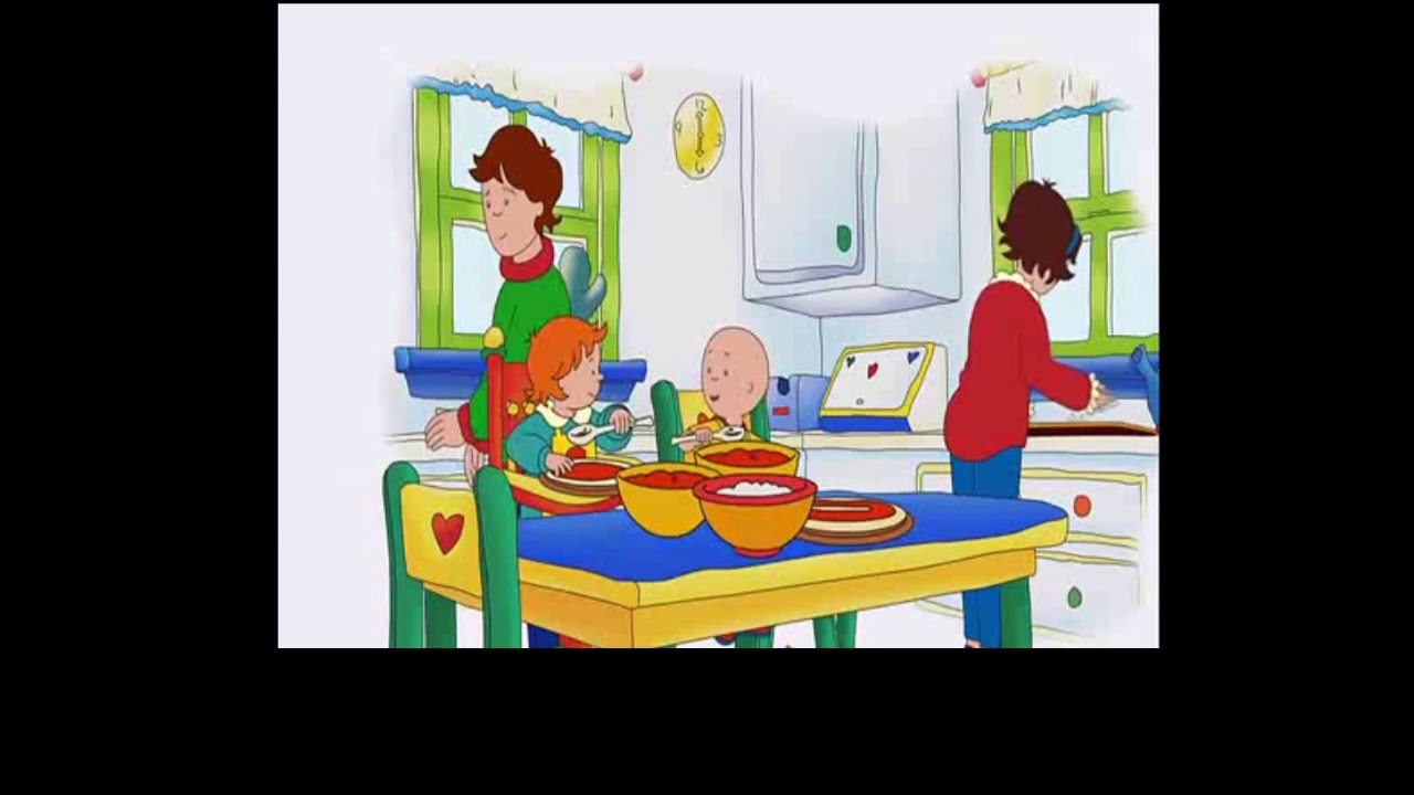 FR9: Caillou Le Chef Cuisinier - YouTube