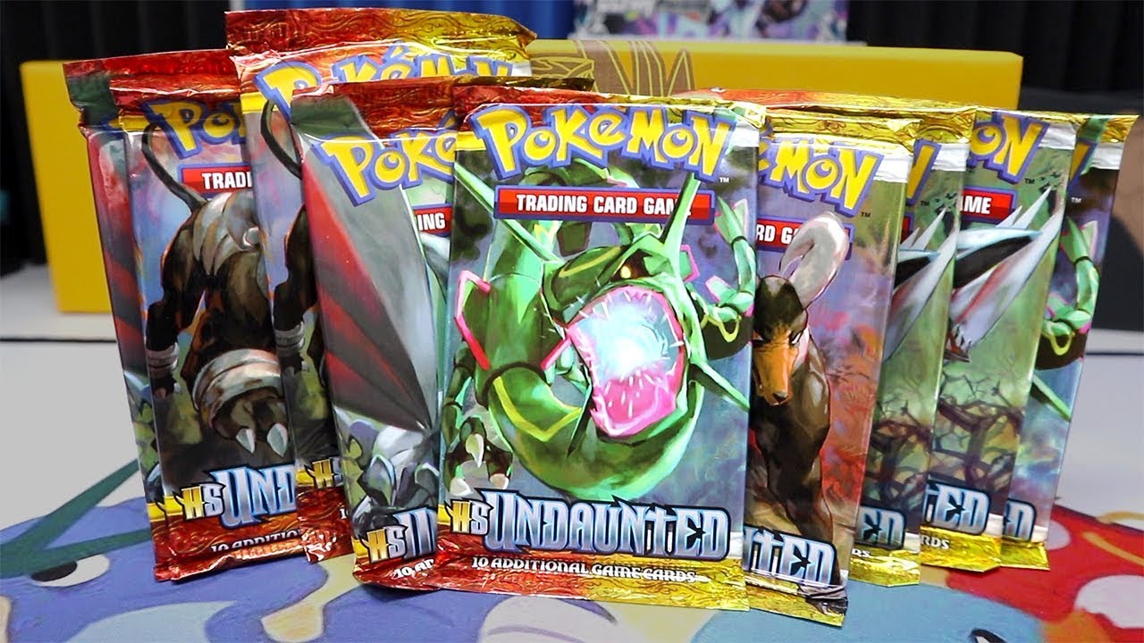 Pokemon HS Undaunted Pack Opening - ULTRA RARE HYPE! - YouTube