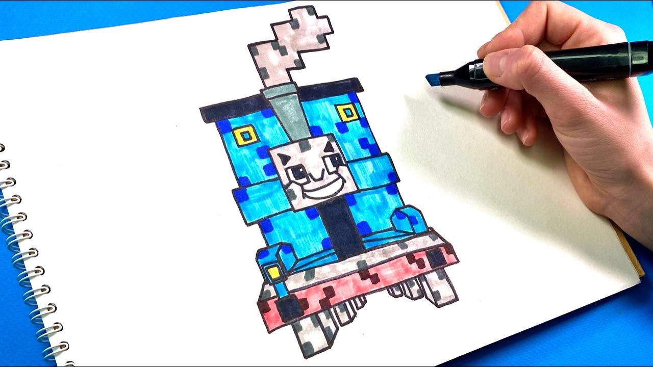 How To Draw Monster Train Spider 🚂 Drawing Choo Choo Charles in ...