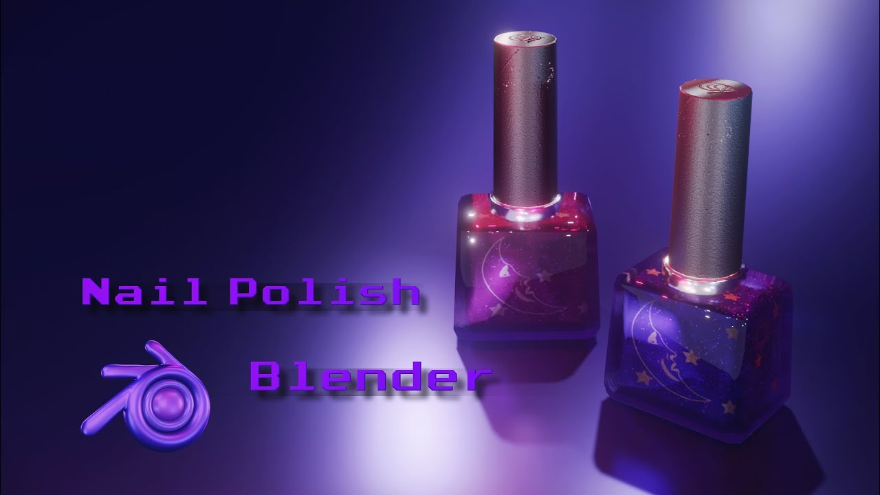 Nail Polish in Blender - Timelapse Modeling - YouTube