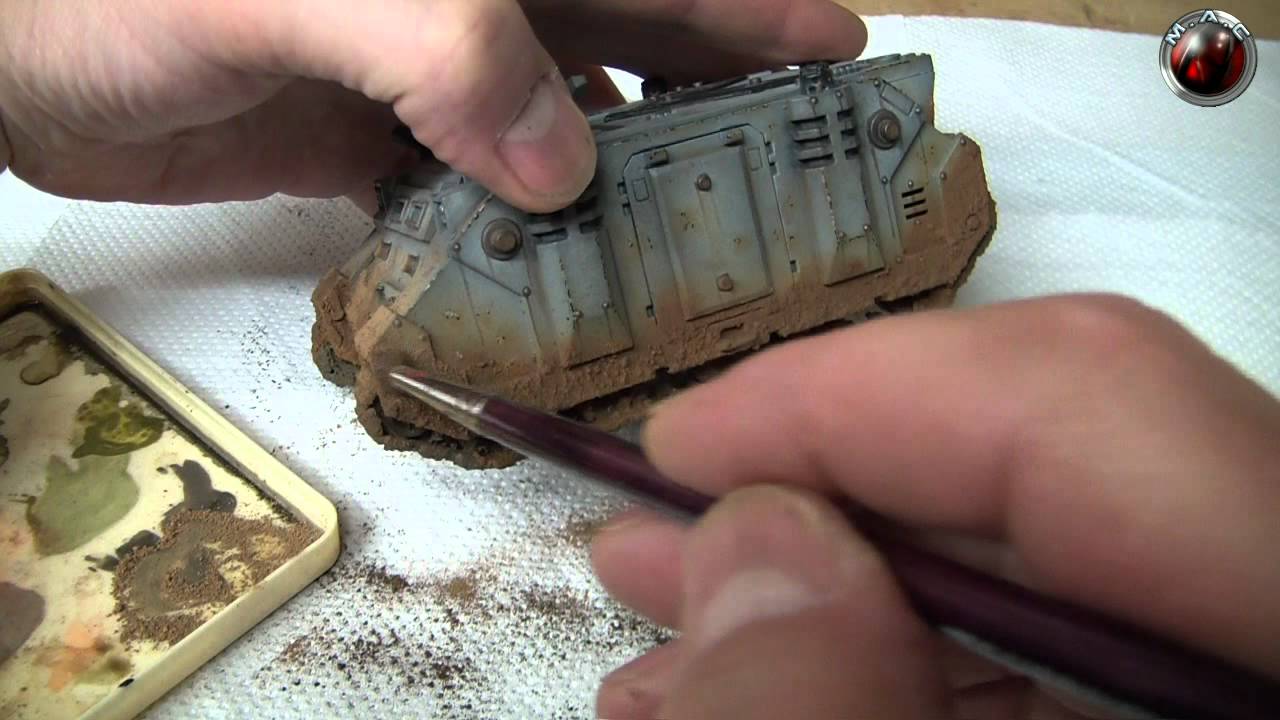 How to create mud effects with pigments - by MAC. - YouTube