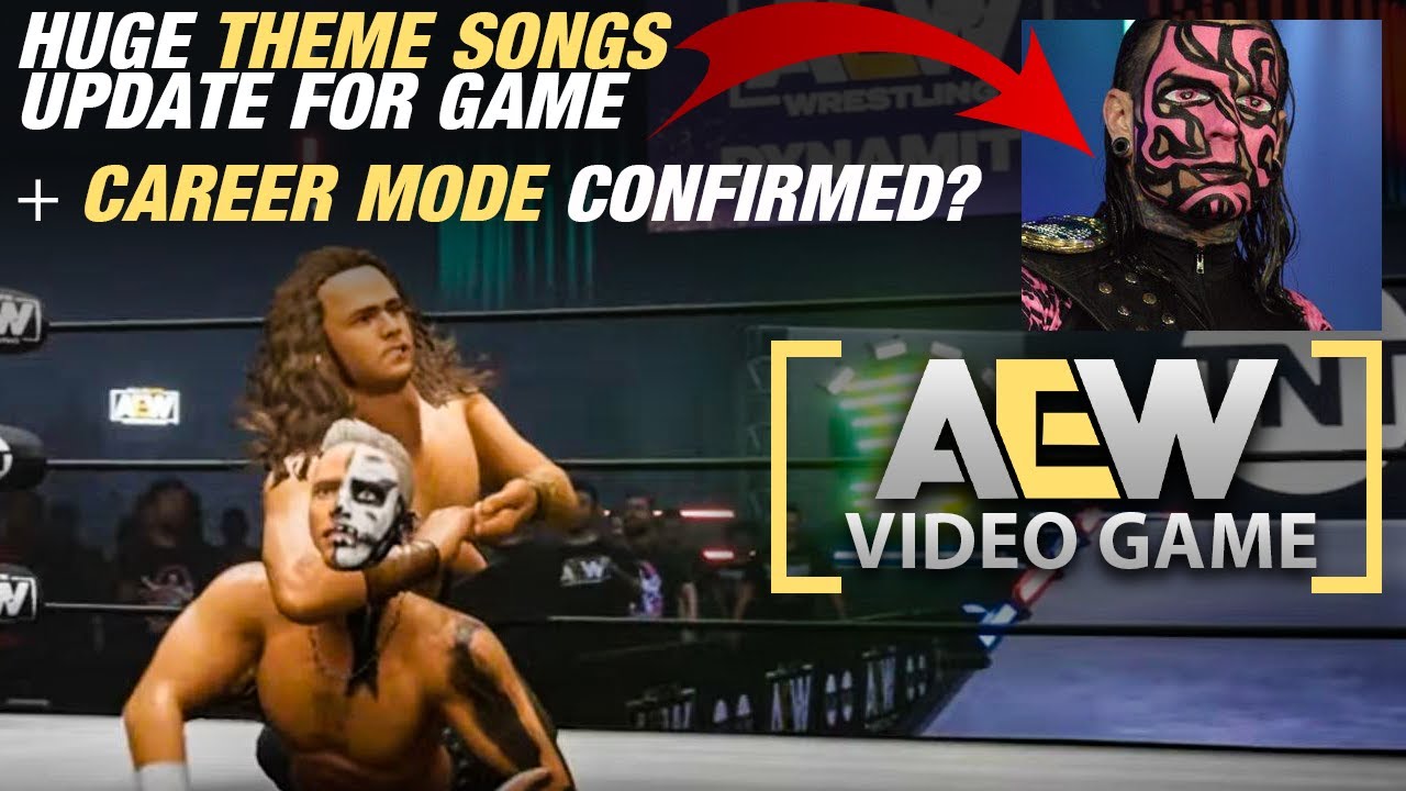AEW Video Game News Update - Career Mode confirmed? + Huge Theme Song ...