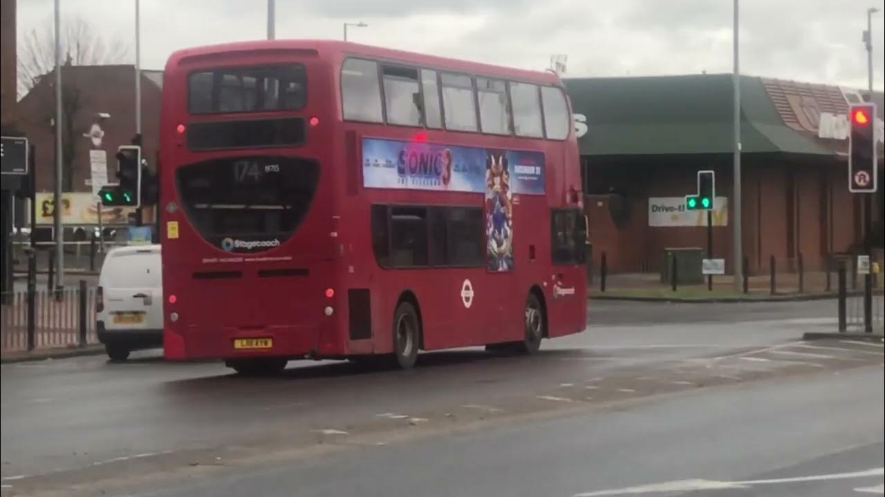 London Buses Route 174 19715 Stagecoach Alexander Dennis Sonic the ...