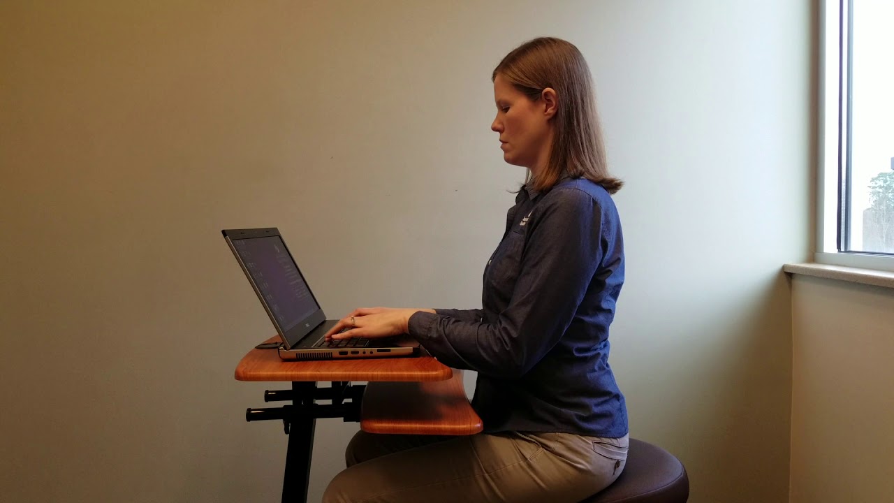 Proper Desk Posture - YouTube