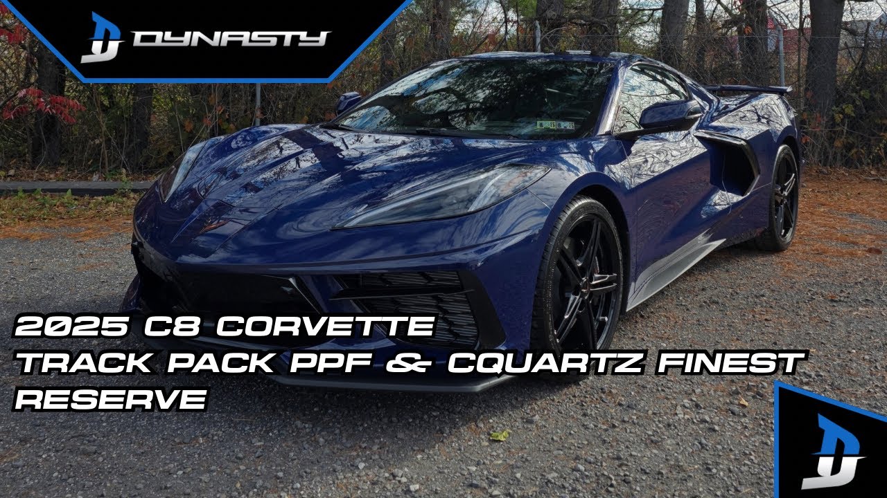 2025 C8 CORVETTE - TRACK PACK PPF - CQUARTZ FINEST RESERVE CERAMIC ...