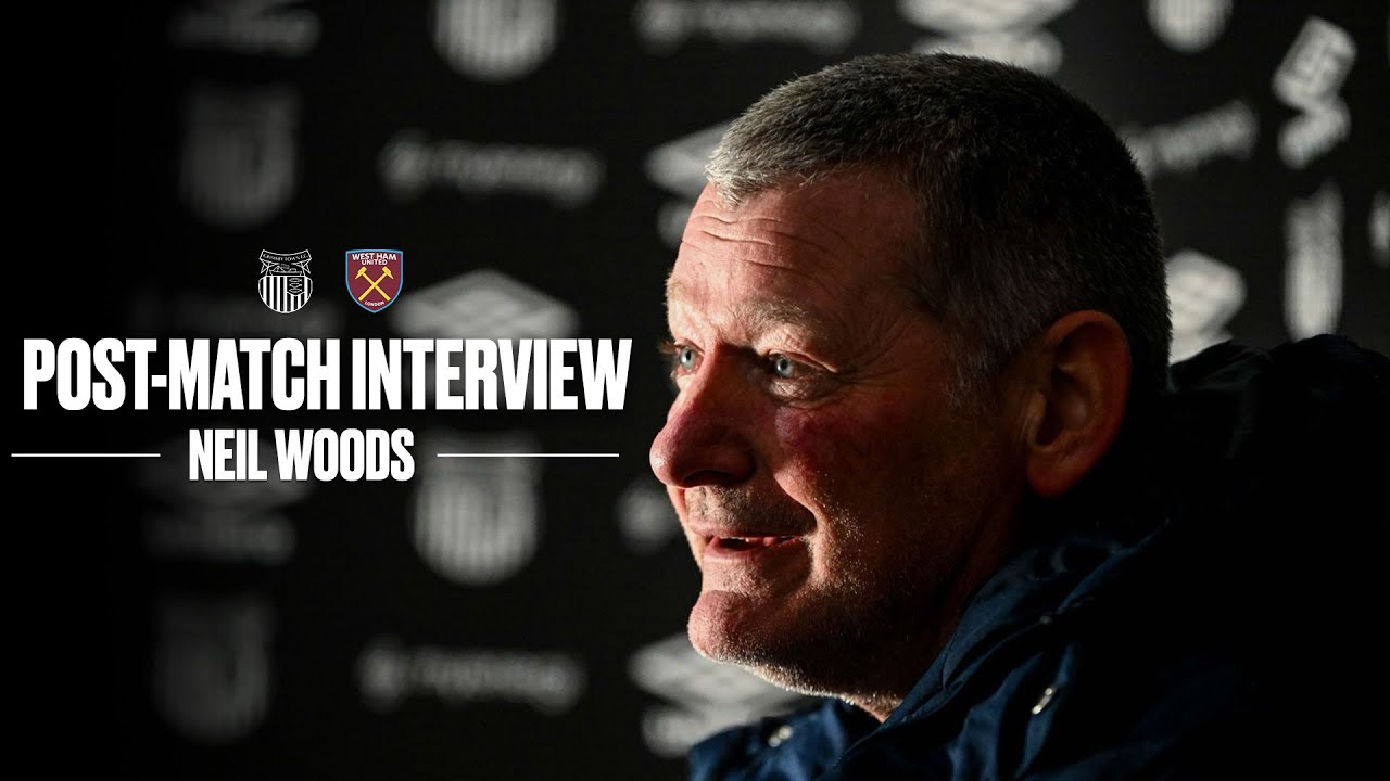 Neil Woods | Post-West Ham United (H) - YouTube