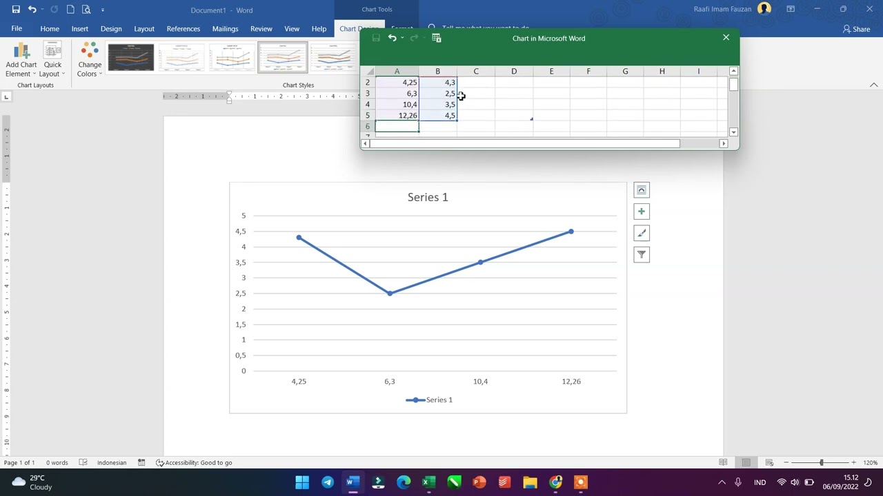 Tutorial Membuat Grafik Fisika di Microsoft Word - YouTube