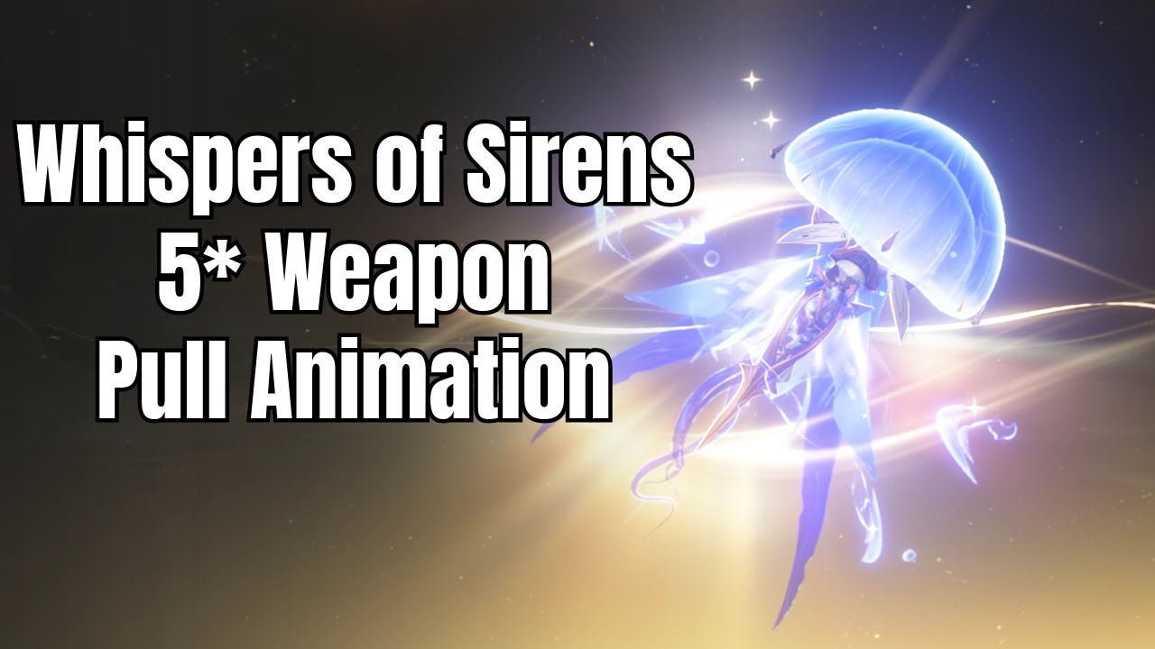 Whispers of Sirens | Weapon Pull Animation - Wuthering Waves ...