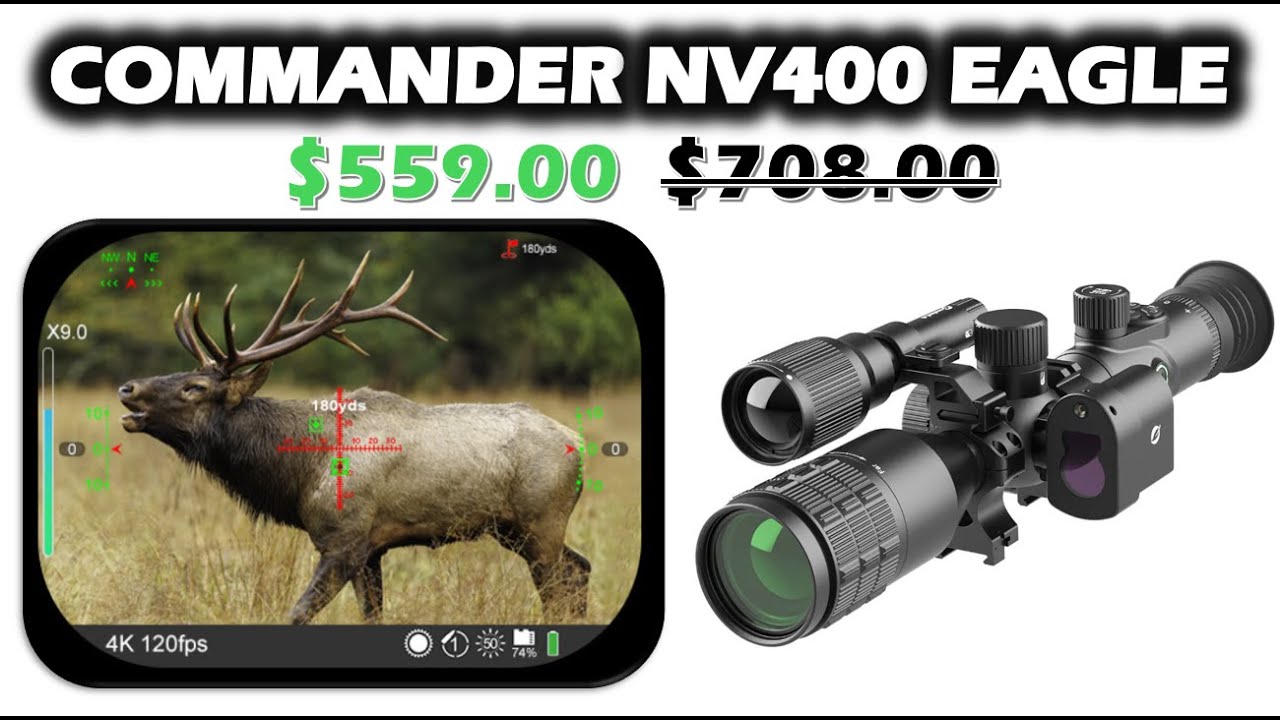 Will This RANGEFINDING OPTIC Work On A Crossbow?! - Commander NV400 ...