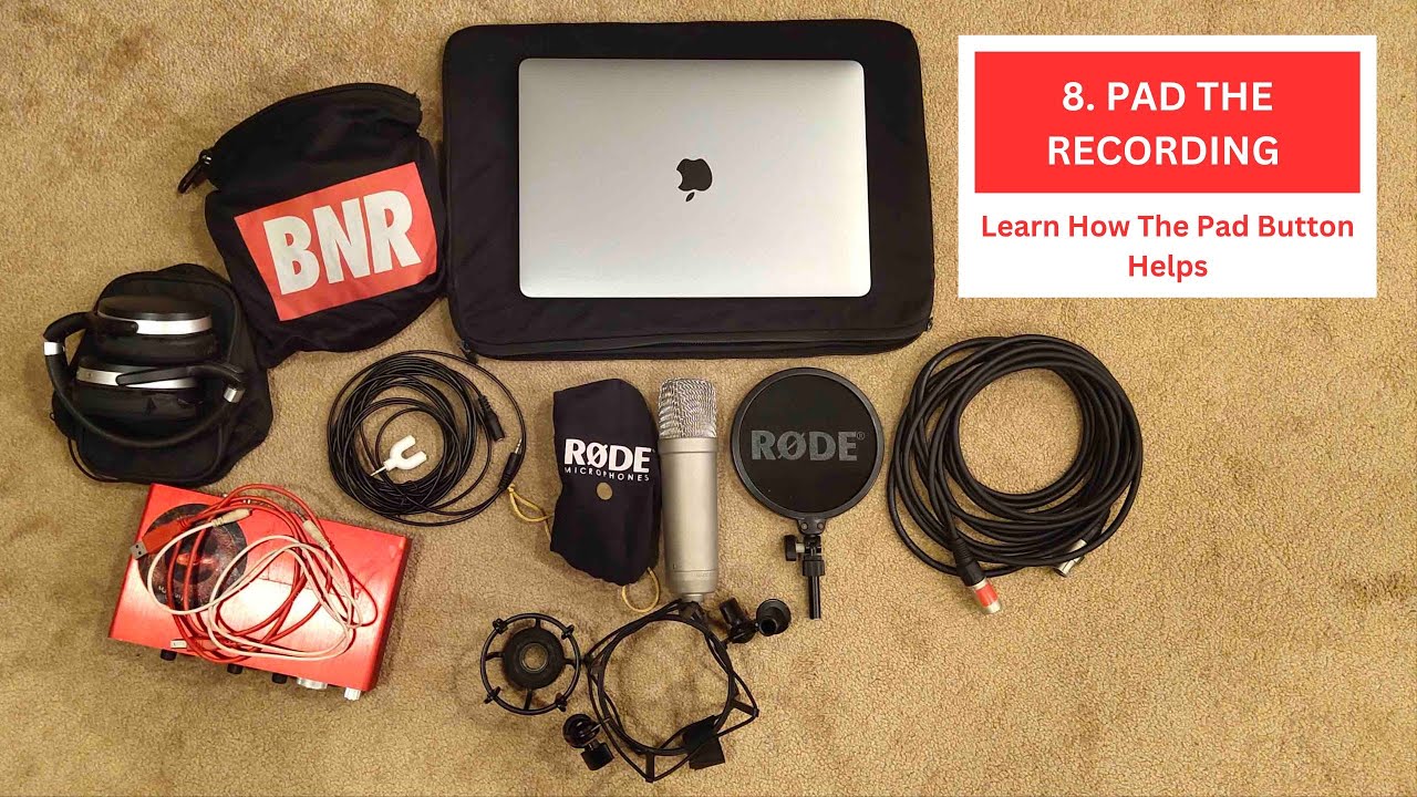 8. Pad The Recording (Learn How The Pad Button Helps) - YouTube