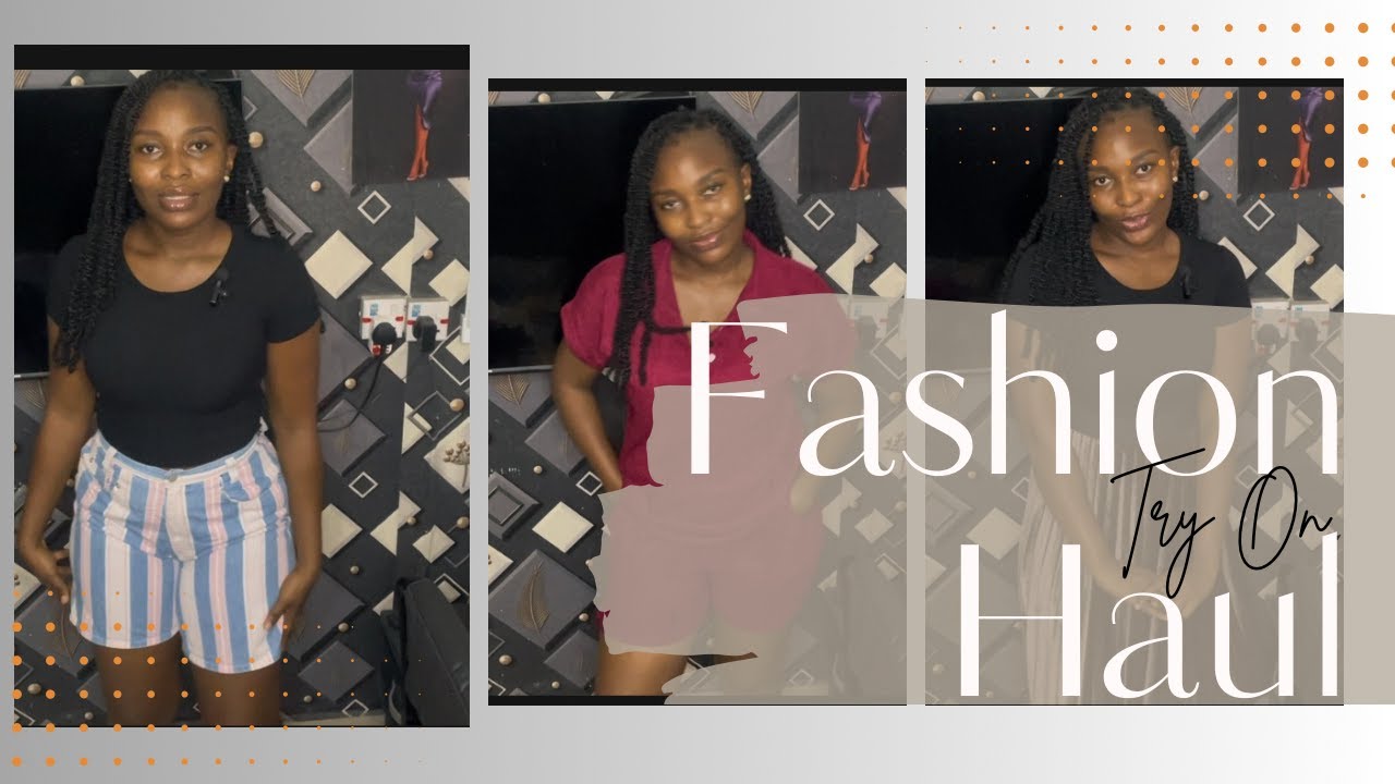 Tryon random clothes with me - YouTube