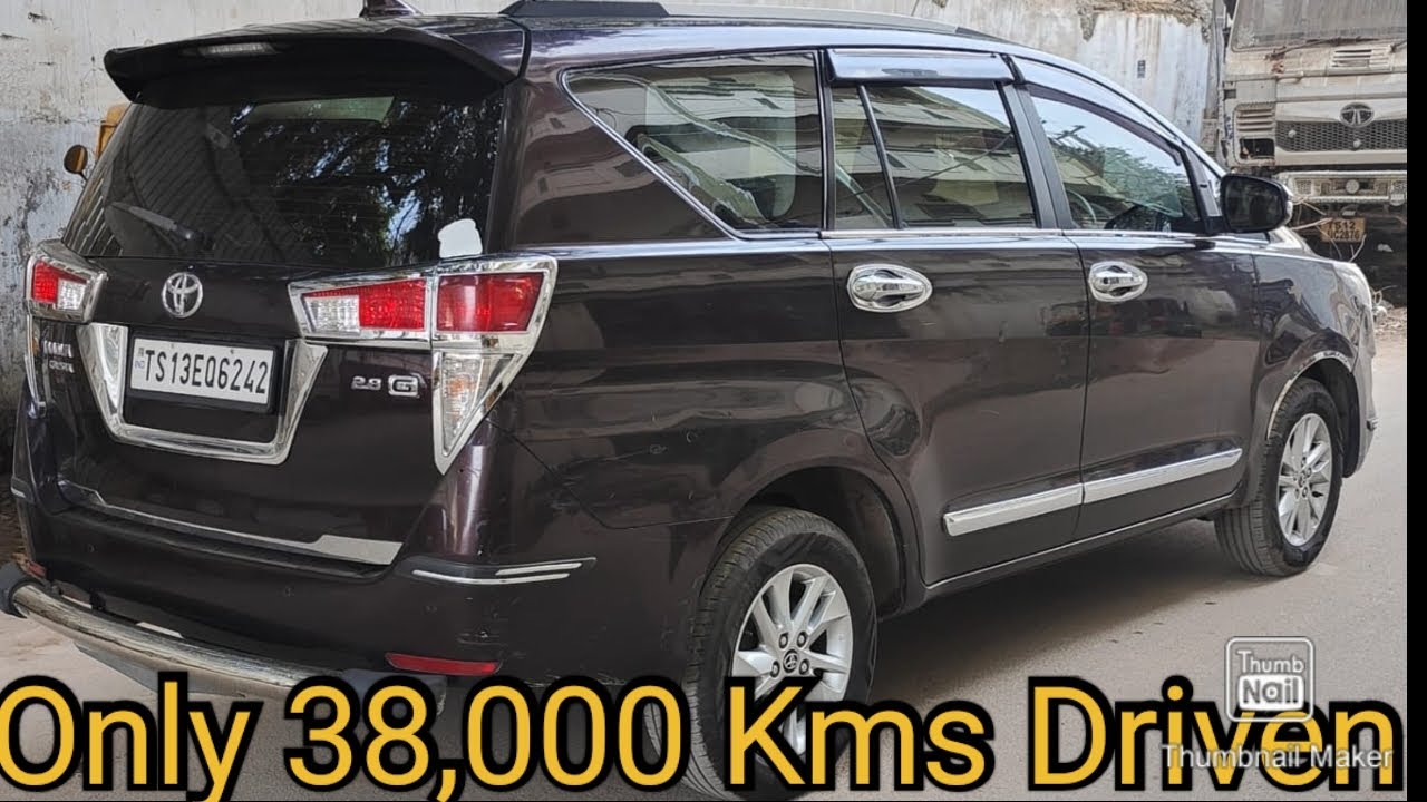 Toyota Innova Crysta 2019 Model Only 38,000 Kms Driven Showroom ...