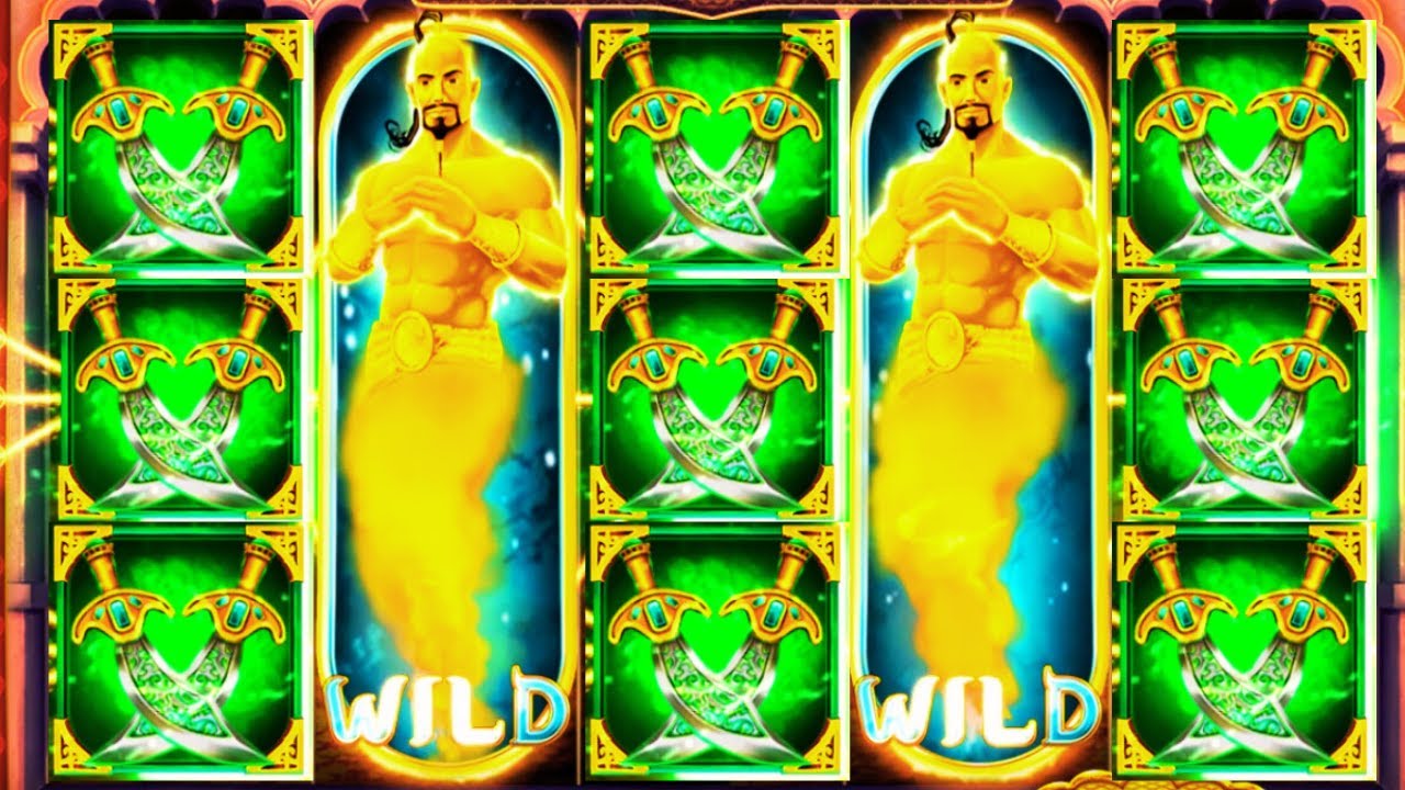 This Aladdin Slot Machine Just Hit a MASSIVE 6000x WIN! - YouTube